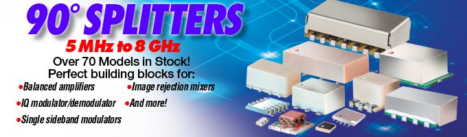 RF Power Splitters/Dividers,RF Power Combiners - 2-Way, 3-way, 4-way, 6 ...